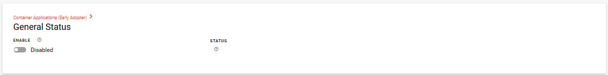 Configuring Container Applications - RX55-5.1 - Sierra Wireless