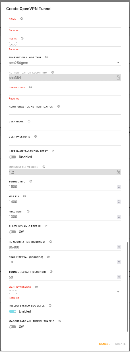 Configuring Openvpn Xr80 51 Sierra Wireless