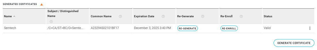 Managing Security Certificates - XR90-5.1 - Sierra Wireless